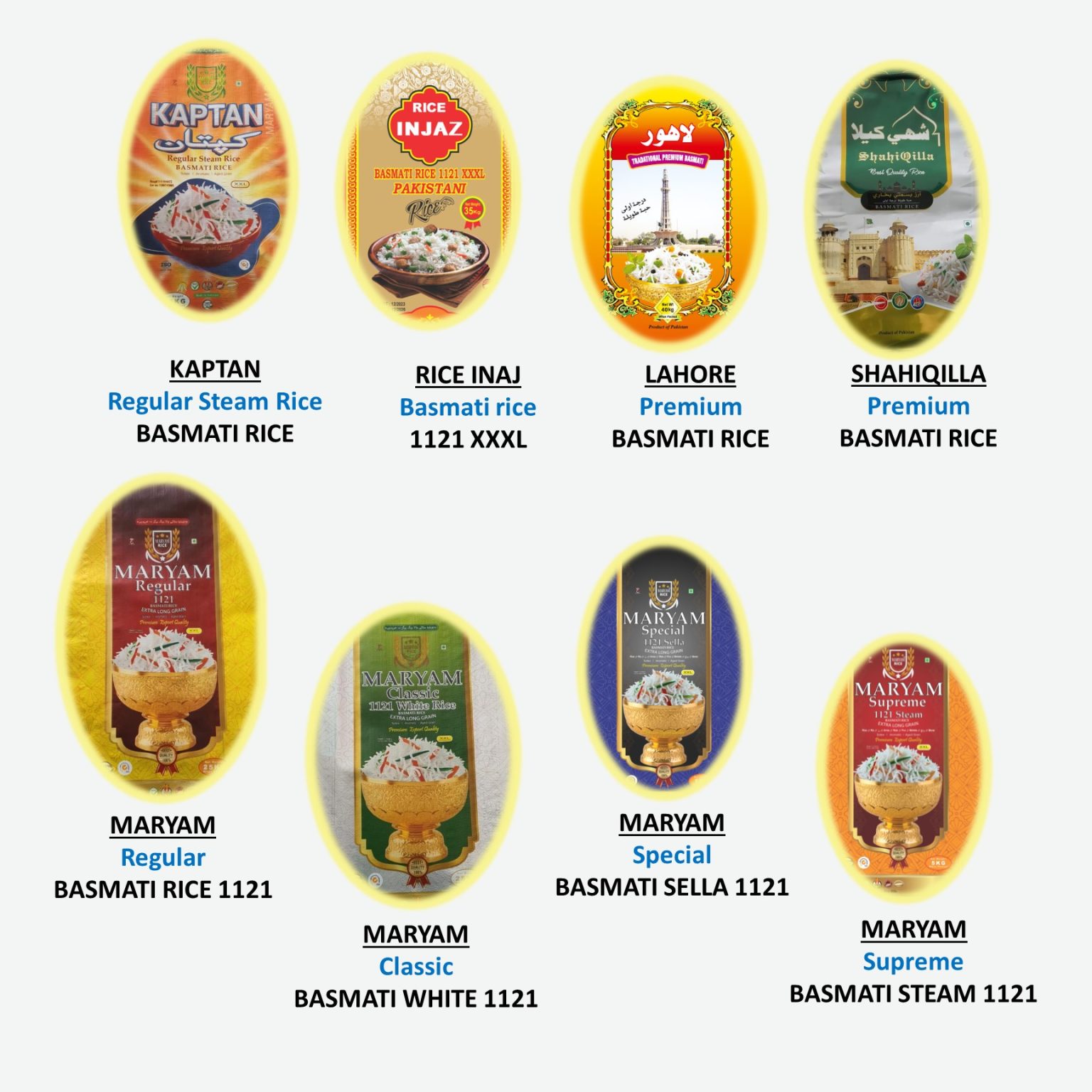 Rice Brands – HB International Traders